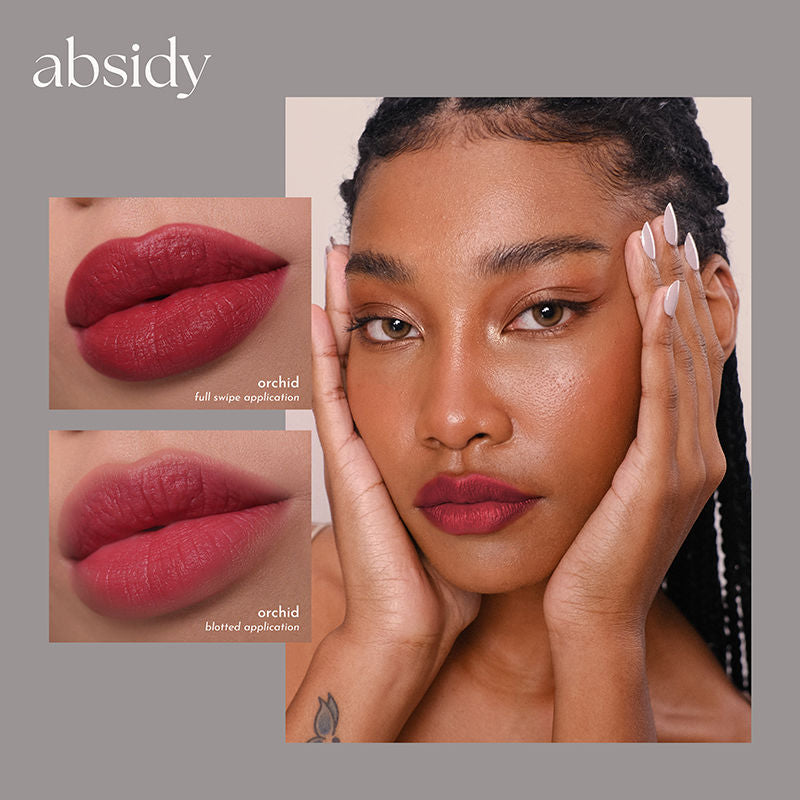 PREORDER! Absidy Cashmere Kiss Matte Lipstick in Orchid – LO BEAUTY CALI